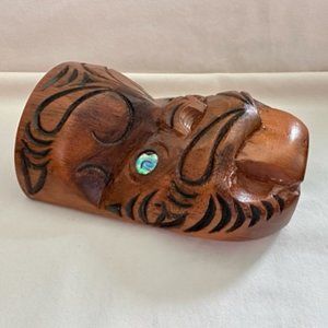 Wall Decor | Vintage Hand Carved Koruru Mask | Poshmark